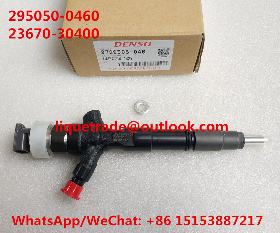 DENSO Common rail injector 295050-0460, 9729505-046 for TOYOTA 23670 ...