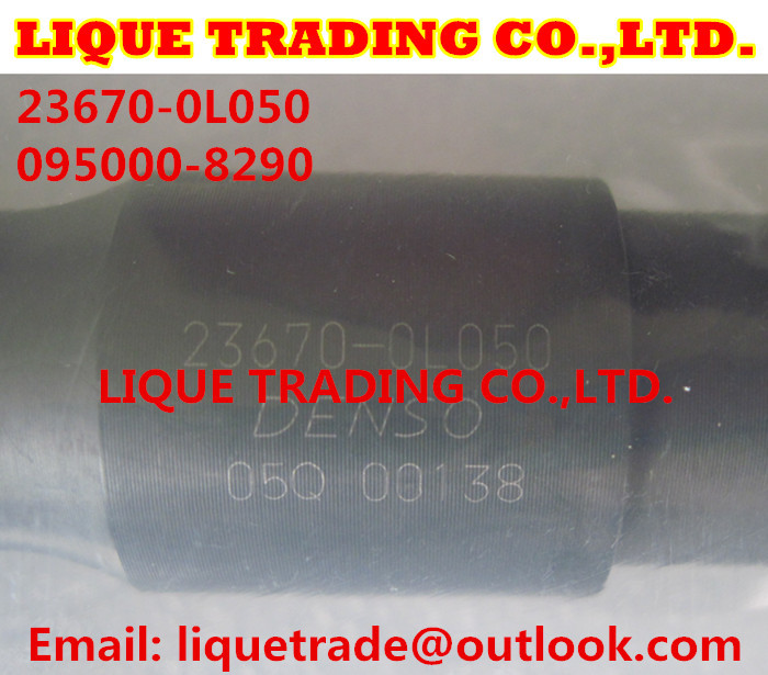 DENSO CR injector 095000-8290, 095000-8220 for TOYOTA Hilux 23670-0L050 ...