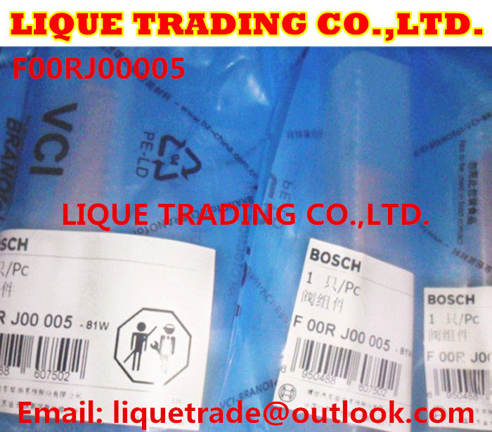 BOSCH Common rail injector valve F00RJ00005 , F 00R J00 005 for 0445120002